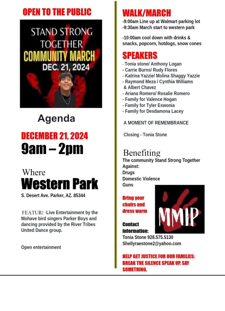 CRIT Manataba Messenger – A Publication of the CRIT Media Department